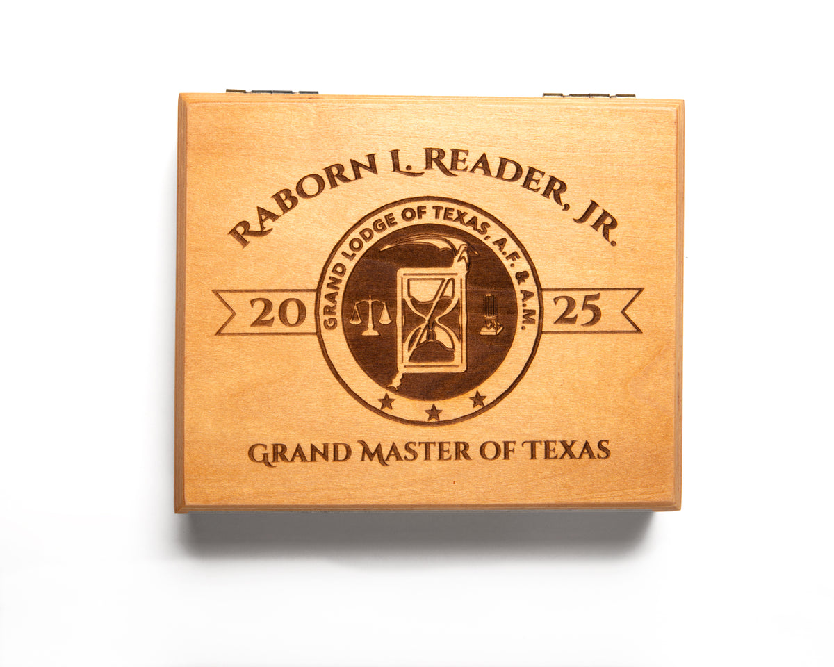 2025 Raborn Reader Commemorative Knife Box – The Grand Lodge of Texas