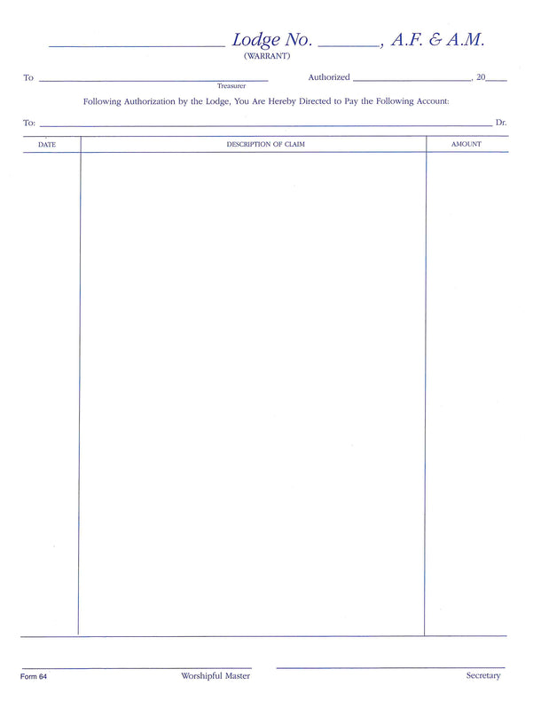 Lodge Forms – Page 5 – The Grand Lodge of Texas